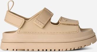 UGG GoldenGlow Sandale für Kinder | UGG EU in Sea Salt, Größe Polyurethan/Textil