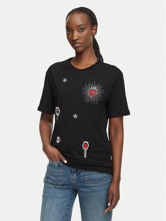 Liu Jo T-Shirt WF6324 J0088 Schwarz Regular Fit