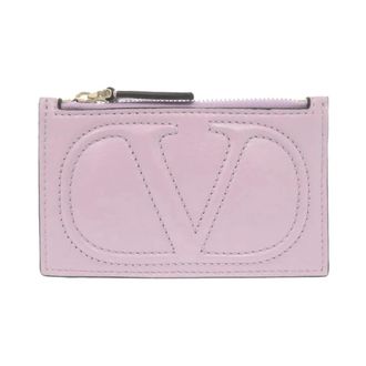 Valentino Garavani Femme, Accessoires, Rose, Taille: ONE Size Portefeuille VLogo Signature