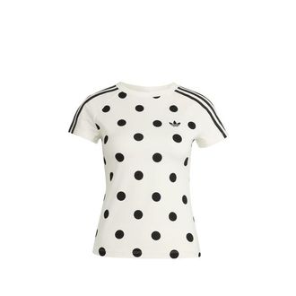 adidas T-shirt slim Cali &agrave; pois
