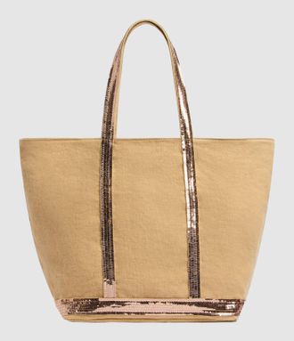 Vanessa Bruno Cabas M Zippe Champagne