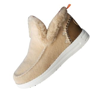 Generic Orthocomfy - Ergonomischer Schmerzlindernder Komfortschuh - Pl&uuml;schgef&uuml;ttert Damen Bequeme rutschfeste Schuhe aus Mikrosuede mit Warmem Kunstfellfutter