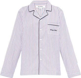 Sporty & Rich Prep Scholo Pyjama Top - - Nightwear & Lounge - Damen - Mehrfarbig - L