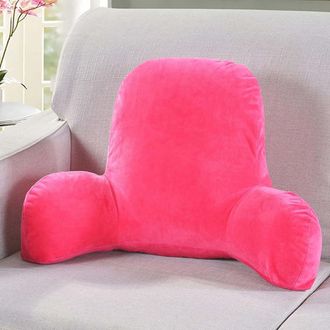 Generic Cozy Bettsitzkissen, Lesekissen, R&uuml;ckenkissen, Abnehmbarer, Lesekissen mit Armlehnen, waschbarer Bezug aus hautsympathischem Mikropl&uuml;sch Ideal als R&uuml;c