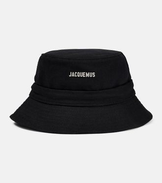 Jacquemus Chapeau Le Bob Gadjo en toile à logo
