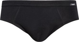 Teyli Mens Slips Unterwäsche Baumwolle Slips für Männer - Herren-Unterhosen Breathable Baumwolle Schwarz XL