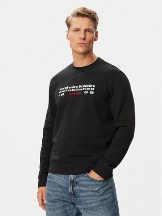 Calvin Klein Sweatshirt LV04RG270G Schwarz Regular Fit