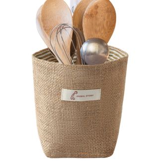 Generic Faltbarer Wandaufbewahrungskorb - H&auml;ngeorganizer aus Baumwolle und Leinen | Praktischer und dekorativer Aufbewahrungskorb f&uuml;r W&auml;nde | Ideal f&uuml;r Zuhaus