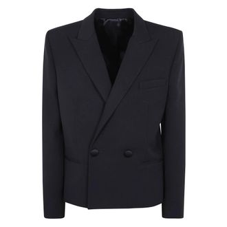 Balmain Stylische Spencer Jacke - - Jackets - Herren - Schwarzk - L