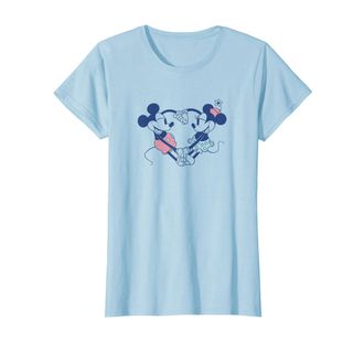 Disney Mickey And Friends Mickey & Minnie Heart Hands T-Shirt