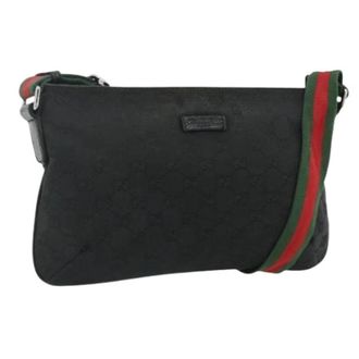 Gucci Pre-owned Vintage Cross Body Bag - - Pre-owned - Damen - Schwarzk - ONE SIZE