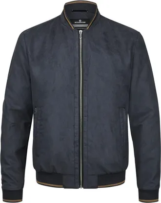 Milestone Leichter Blouson MSMichigan in Velours-Optik aus Mikrofaser in