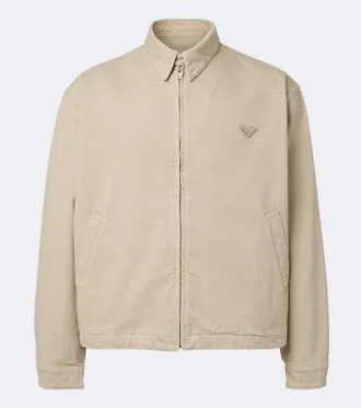 Prada Veste blouson en denim
