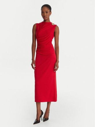 Rinascimento Rinascimento Coctailkleid CFC0125010003 Rot Slim Fit