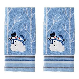SKL Home by Saturday Knight Ltd. Winter Friends Handtuch-Set, Blau