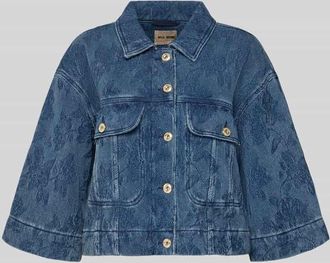Mos Mosh Relaxed Fit Jeansjacke in Denim-Optik Modell Penn