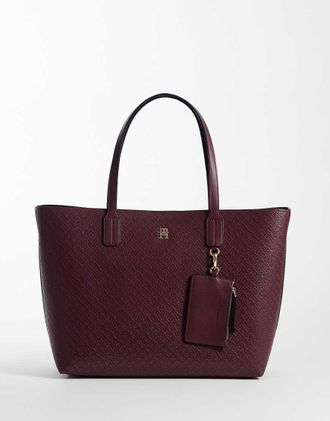 Tommy Hilfiger Icon - Tragetasche in Burgunderrot