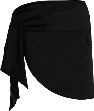 Balmain Femme, Maillots de bain, Noir, Taille: 42/44 FR Sarong &agrave; nouer