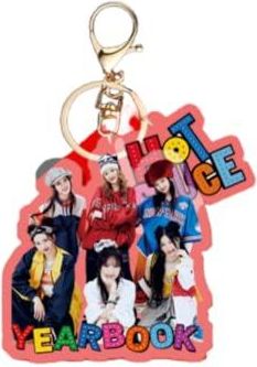 Generic Porte-cl&eacute;s Baby-Monster en acrylique avec inscription &laquo; Year Book &raquo;, BM, 5cm