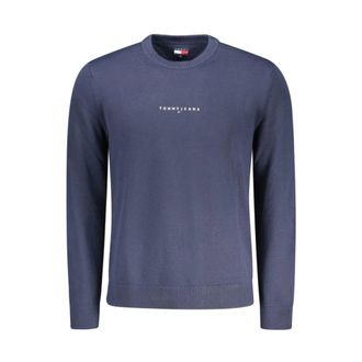 Tommy Hilfiger Pull col rond - Homme - Pulls - Bleu - Taille: S
