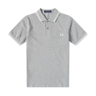 Fred Perry M3600 Polo - - Tops - Herren - Grau - 2XL