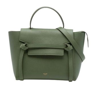 Celine Sac banane Pre-owned - Femme - Pre-owned - Vert - Taille: ONE Size