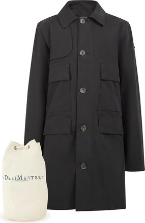 Dreimaster Dreimaster Jacke + Einkaufstasche - SET Herren schwarz
