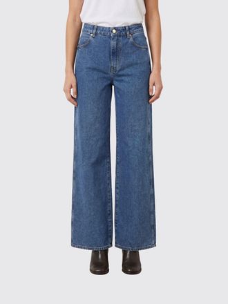 Balmain Jeans Femme couleur Bleu