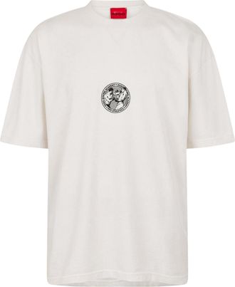HUGO BOSS Hugo - Dwresto T-Shirt f&uuml;r Herren/Damen Unisex (Nat&uuml;rlich)