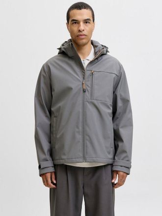 Jack & Jones Softshelljacke JJTHATCHER SOFTSHELL HOOD