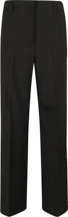 Max Mara Femme, Pantalons, Noir, Taille: 40 FR Visivo Palazzo Pantalons