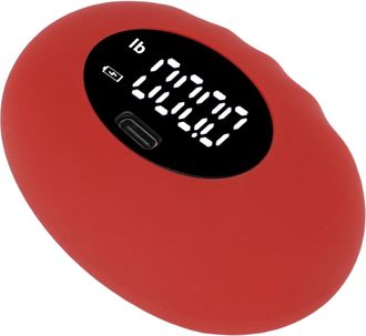 Generic Handgriffkrafttester, Wiederaufladbarer Elektronischer Dynamometer mit Ergonomischem Design f&uuml;r Fitness und Professionellen Einsatz, Silikonmaterial, 