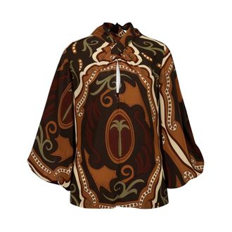 Johanna Ortiz Intricate Islands Seidentop - - Blouses & Shirts - Damen - Mehrfarbig - 2XS