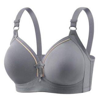 Generic Soutien-gorge en coton pour femme - Soutien-gorge &agrave; armatures - Grande taille - Bralette sans anneau - Soutien-gorge de maternit&eacute; sans bretelles pour 