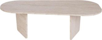 Asir Group LLC Table basse, table de salon, table dappoint, table, meuble, table &agrave; manger, travertin