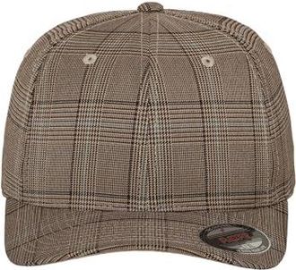 Flexfit Mixte Glen Check BRN/Khaki L/XL Casquette, BRN/Khaki, L-XL EU