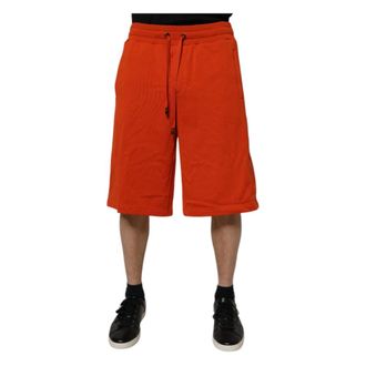 Dolce & Gabbana Homme, Shorts, Rouge, Taille: M Bermuda Shorts