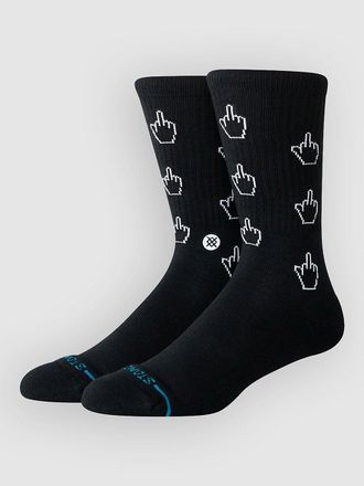 Stance Cursor Crew Socks noir