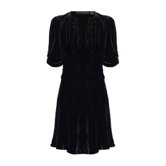AllSaints Robe Ena - Femme - Robes - Noir - Taille: 34 FR