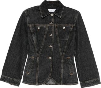 Iro Iro, Femme, Vestes, Noir, Taille: 34 FR Iloan Denim Jacket