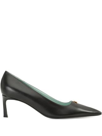 Sergio Rossi Surge logo-plaque pumps - Schwarz