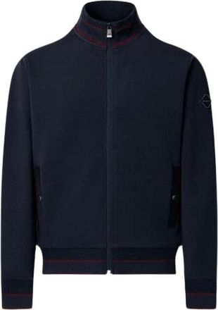 Hackett Homme, Sweatshirts et sweats &agrave; capuche, Bleu, Taille: M Manor Track Full Zip Sweat