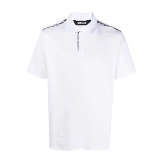Just Cavalli Polo Shirts - - Tops - Herren - Wei&szlig; - M