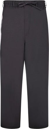 Yohji Yamamoto Homme, Sport, Noir, Taille: S Sport Uniform Pants 3-Stripes