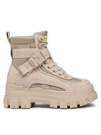 Buffalo Schnürschuhe Aspha Com1 BN16220651 Beige