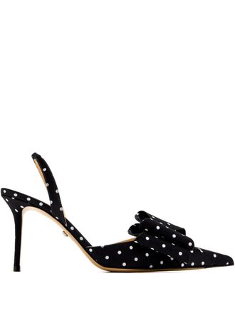 Mach & Mach escarpins à pois 85 mm - Noir