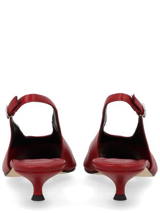 Aeyde Kitten Heel - Red