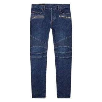 Balmain Verwaschene Blaue Jeans - - Jeans - Herren - Blau - W32