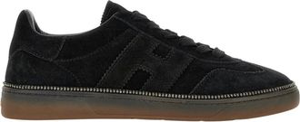 Hogan Femme, Chaussures, Noir, Taille: 38 1/2 EU Baskets Cool en Cuir