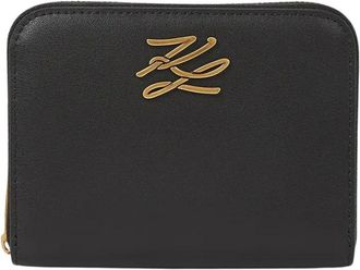 Karl Lagerfeld Femme, Accessoires, Noir, Taille: ONE Size K Autograph Wallet